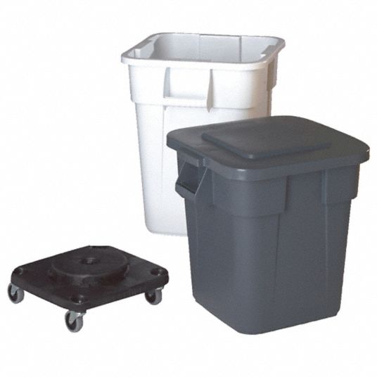50 Gal Container-Gray - Grainger