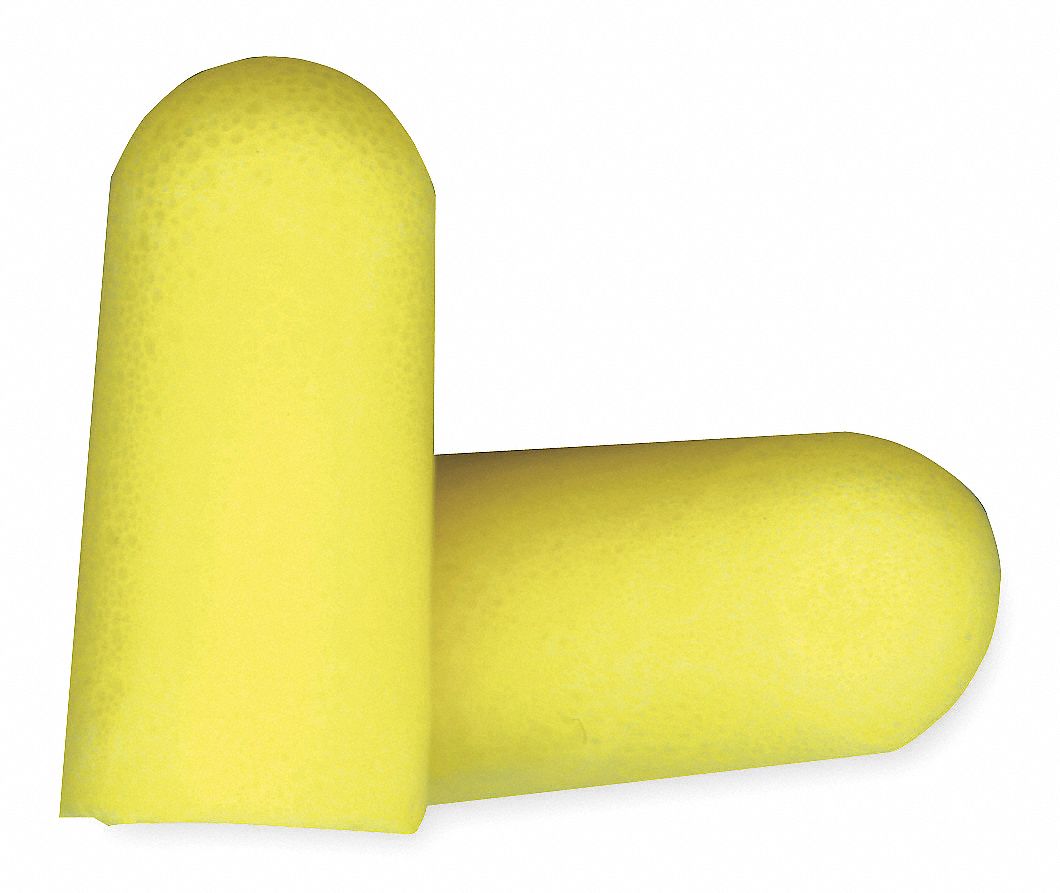 Foam Earplugs-Pk200/Pr - Grainger