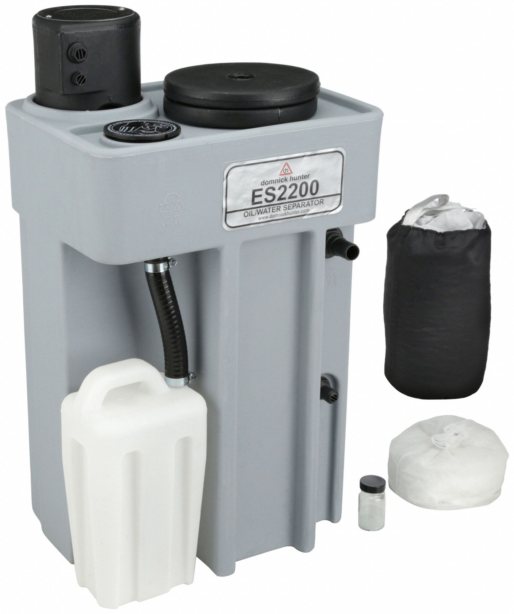 DOMNICK HUNTER, 40 hp Max Air Compressor HP, 99 cfm, Oil and Water ...