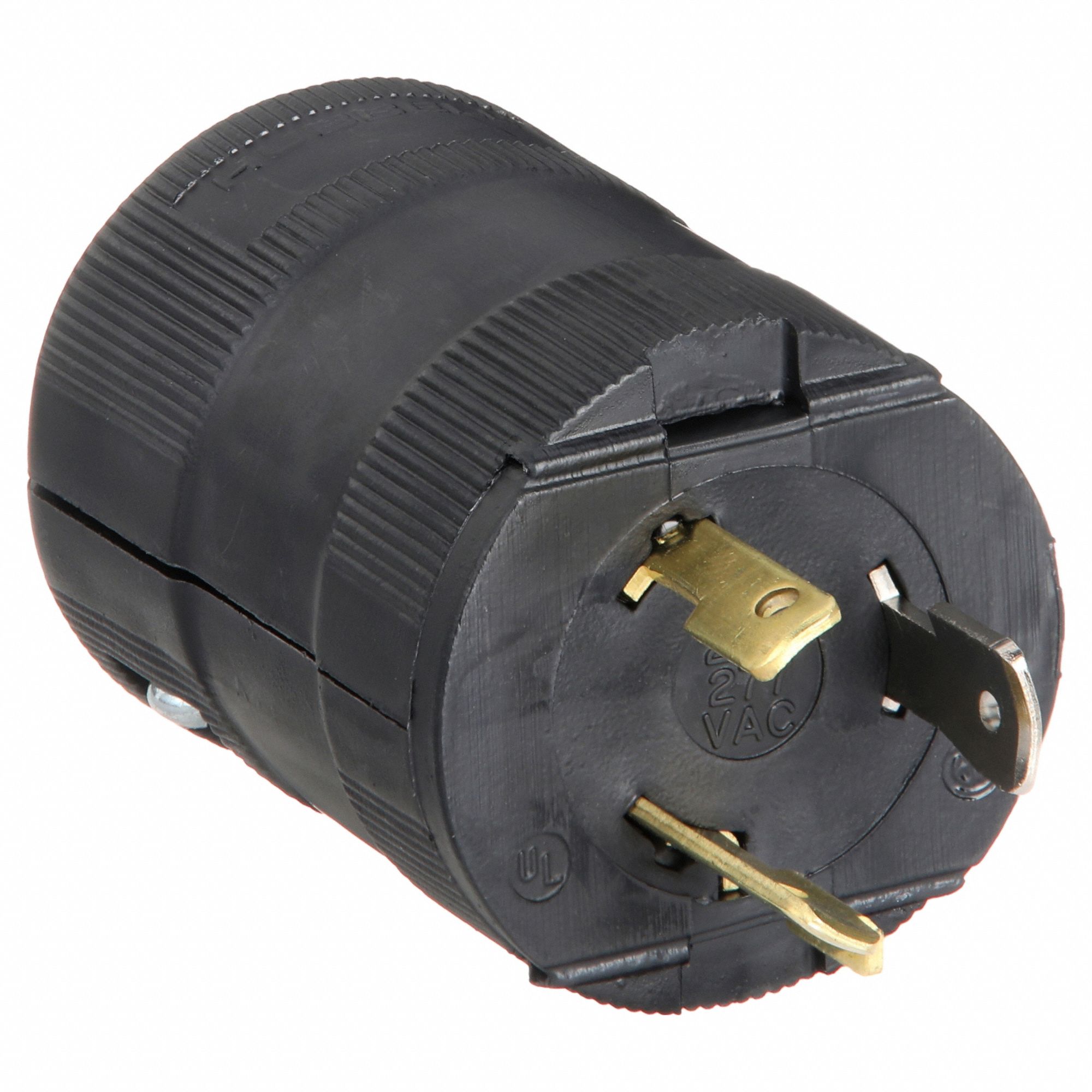 L7-20P, 277V AC, Locking Plug - 4HD28|HBL2331VBK - Grainger
