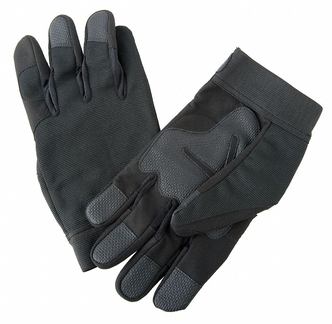 Anti-Vibration Gloves,XL,Black,PR - Grainger