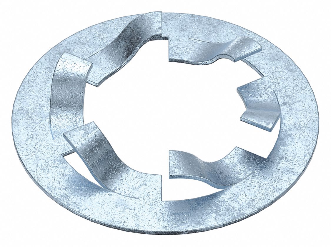 Bolt Retainer, Spring Steel, Push Nut - 4HFV6|138660003 - Grainger