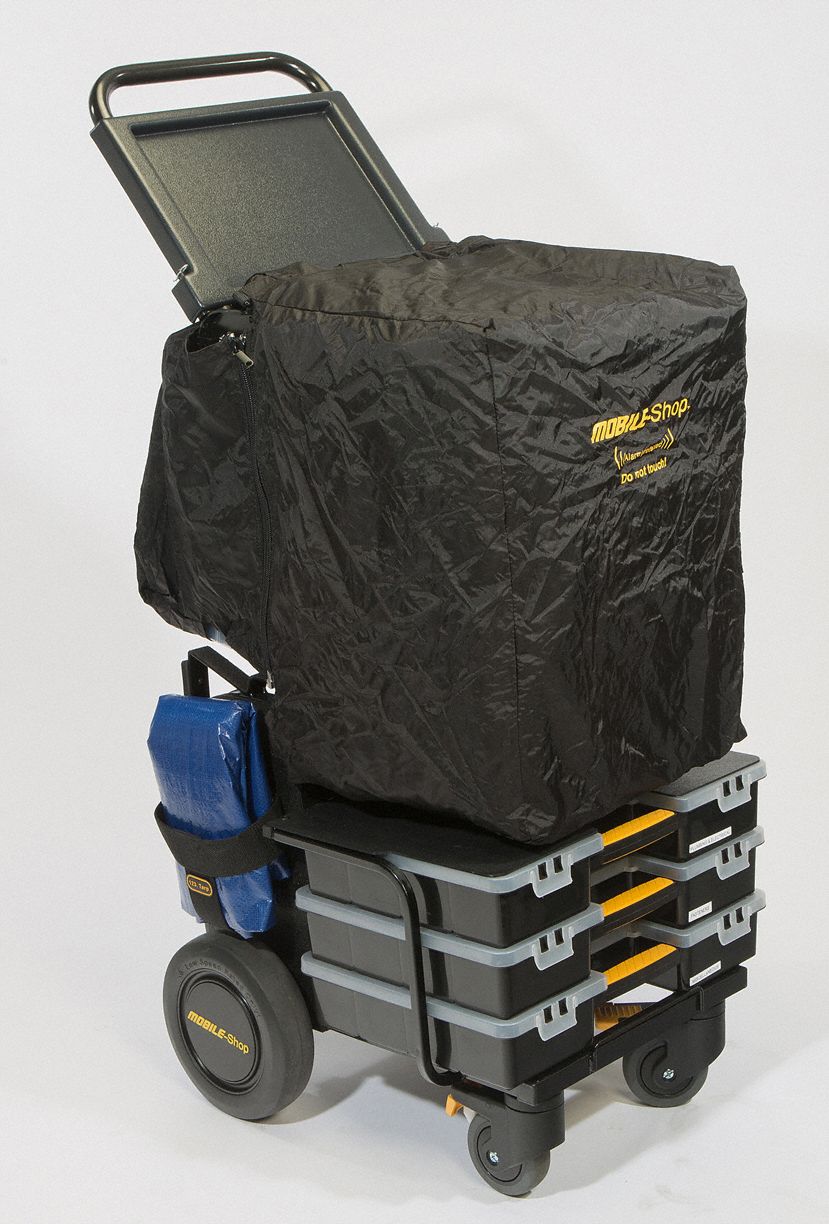 MOBILE SHOP Tool Cart, Complete/No Drill: 1,257 Pieces, Metric/SAE ...