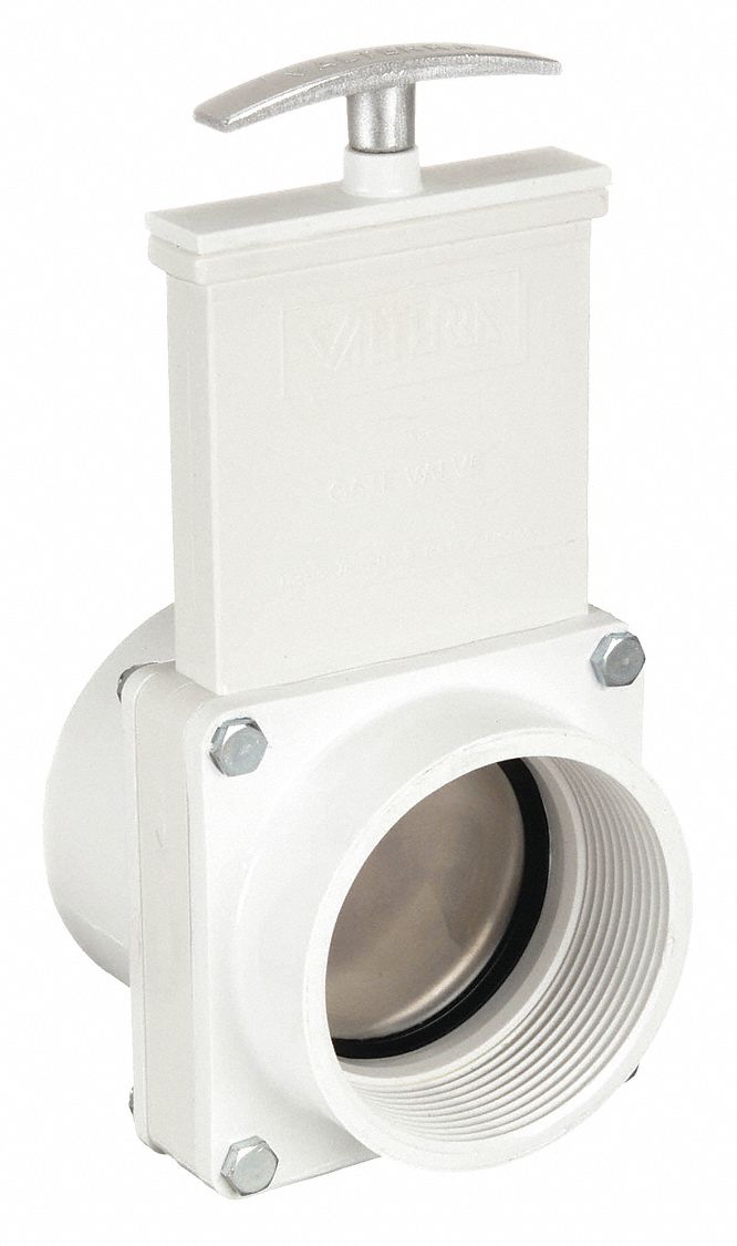 VALTERRA, 2 in Size, PVC, Gate Valve - 4HGD5|4201GR - Grainger