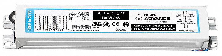 ADVANCE, Class 2, 100 W Max. Power Output, LED Driver - 55XD32 ...