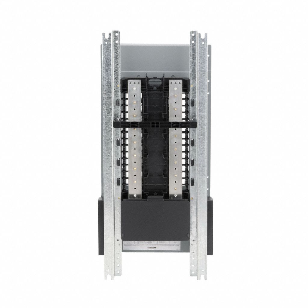SQUARE D Panelboard Interior: 30 Spaces, 225 A Amps, Aluminum, QOB/QOB ...
