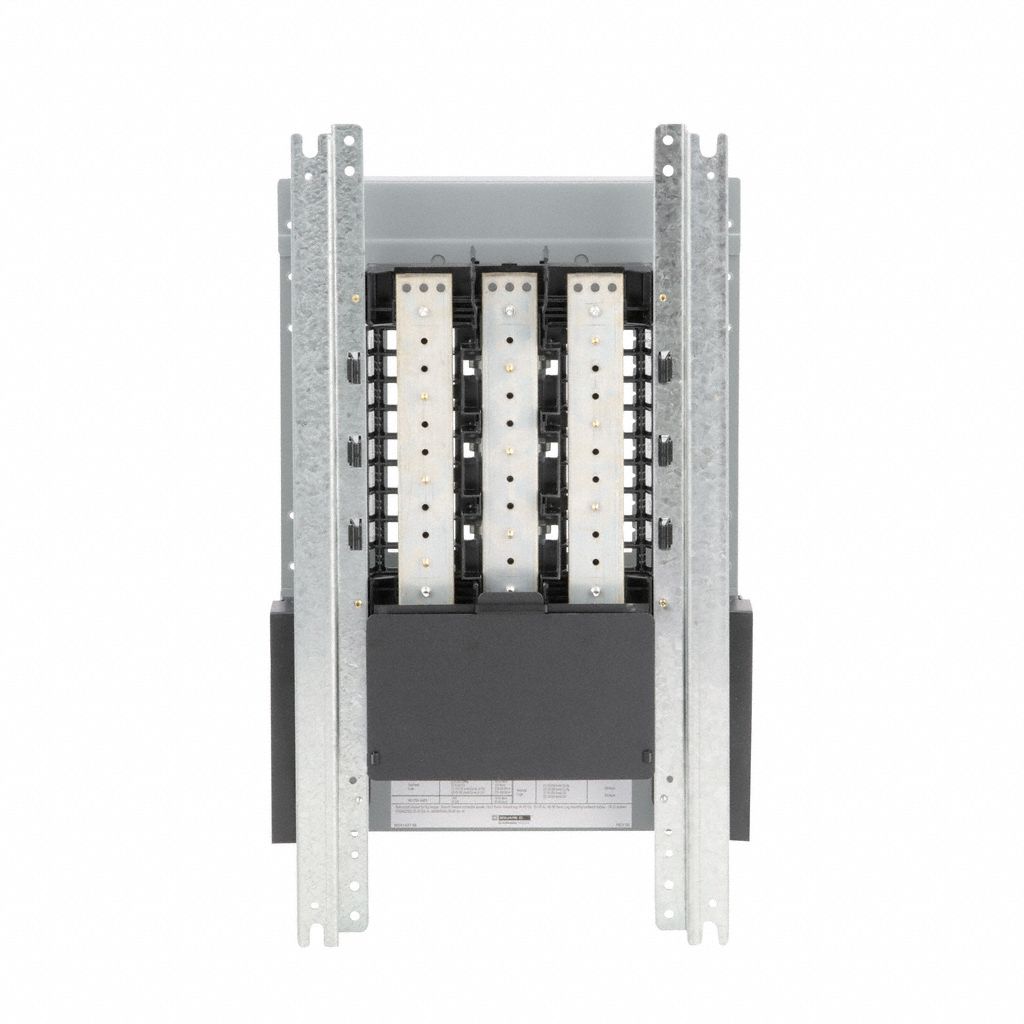 SQUARE D Panelboard Interior: 18 Spaces, 100 A Amps, Copper, QOB-VH/QOB ...