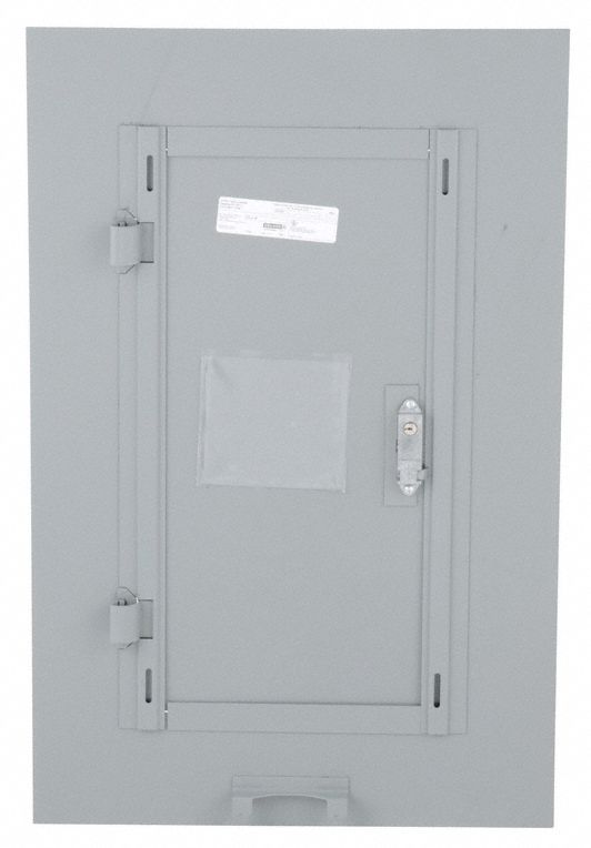 SQUARE D Panelboard Cover: 32 in Lg, 1D687, 1, Door, Non-Vented, 30 ...