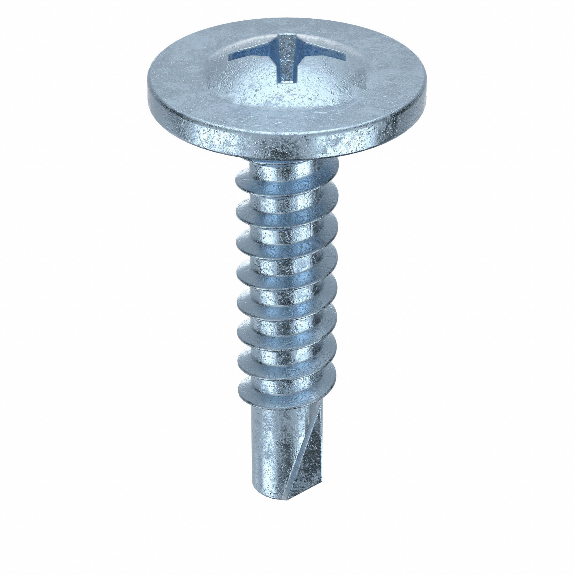 #8 Size, 3/4 in Lg, Self-Drilling Screw - 4HJX5|U29580.016.0075 - Grainger
