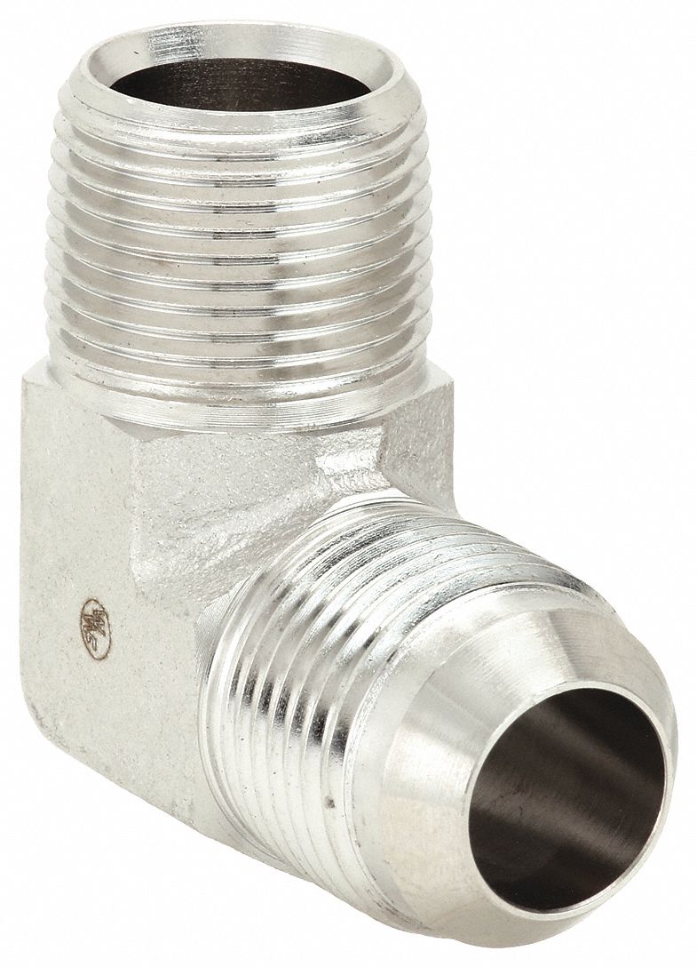 3/4"-14 Thread Size, 3/4 in x 3/4 in Fitting Size, Hydraulic Hose ...