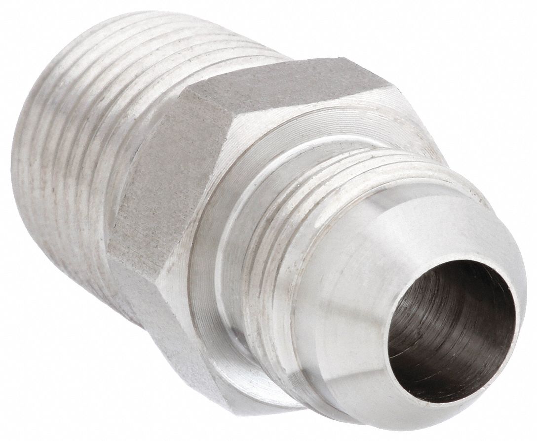 1/2"-14 Thread Size, 1/2 in x 1/2 in Fitting Size, Hydraulic Hose ...