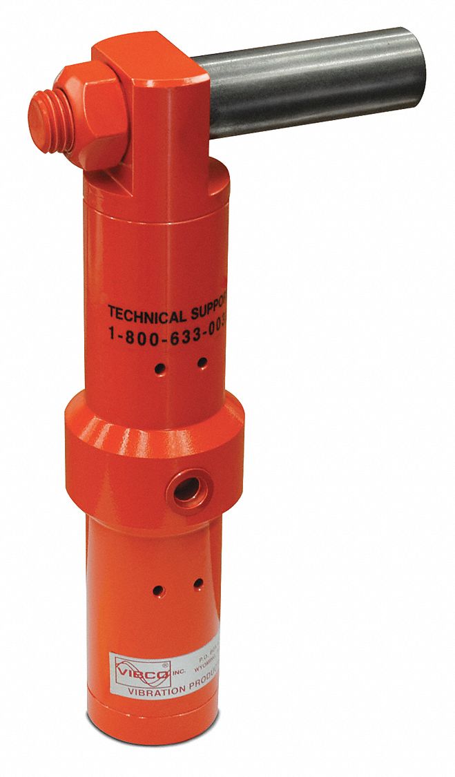 VIBCO, End Mount, 7,000 vpm, Piston Vibrator - 4HT41|40-1-1/4 - Grainger