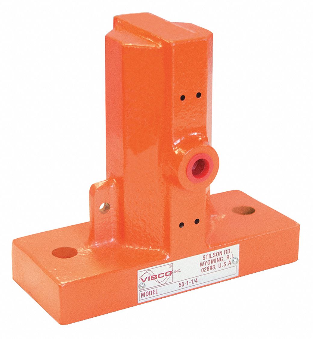 VIBCO, Bolt-On Mount, 7,000 vpm, Piston Vibrator - 4HT77|55-1-1/4 ...