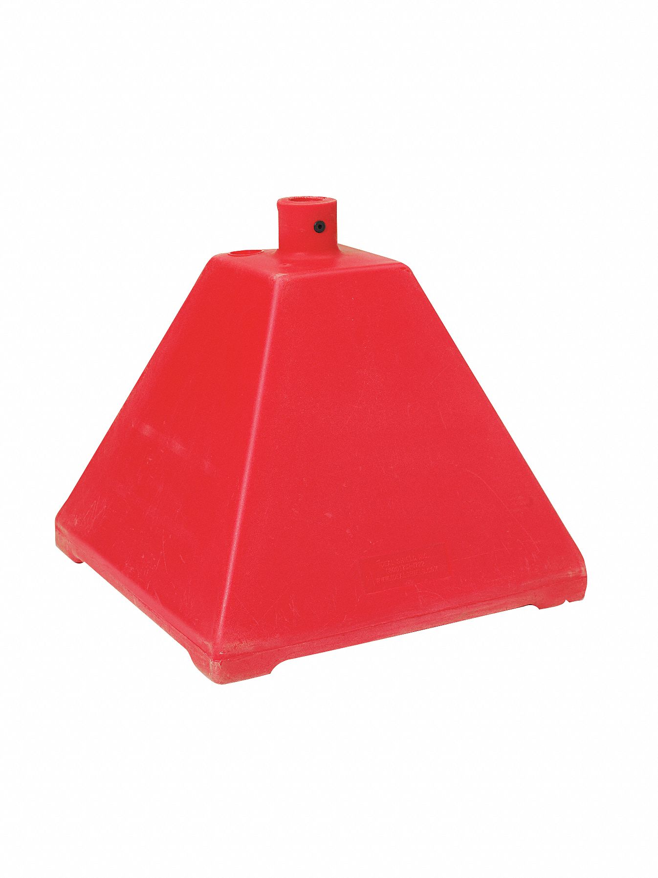 30 lb Base Wt, 22 in Sign Base Lg, Sign Base with Post - 4HTH8|BPB-RD ...