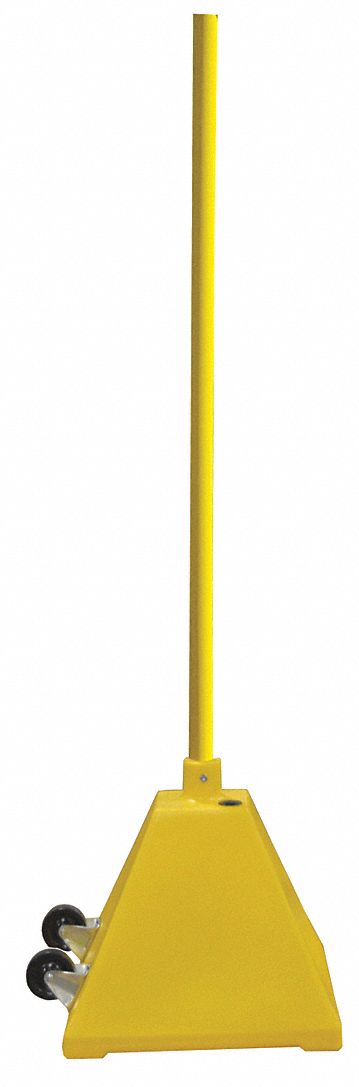 30 lb Base Wt, 8 ft 2 in x 1 9/10 in x 2 in, Sign Base with Post ...