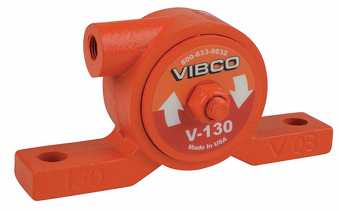 VIBCO Pneumatic Vibrator, 80 lb, 19, 000vpm, 60psi - 4HV28|V-130 - Grainger