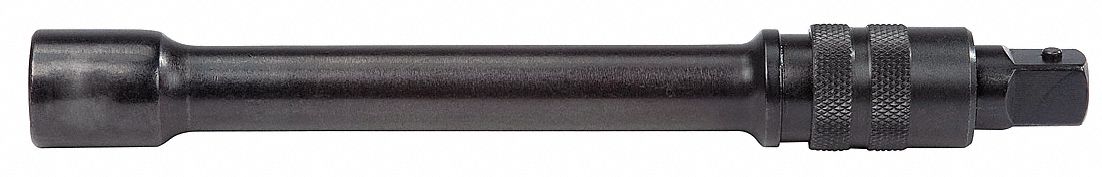 PROTO Socket Extension: 3/8 in Input Drive Size, 3/8 in Output Drive Size, 3 in Overall Lg ...