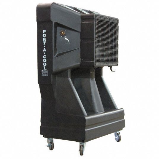PORTACOOL Portable Evaporative Cooler, 16 in Blade Diameter, Average ...