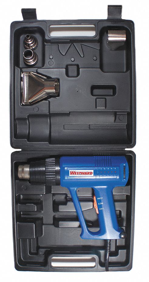 Heat Gun Kit, 150° to 1000°F - Grainger