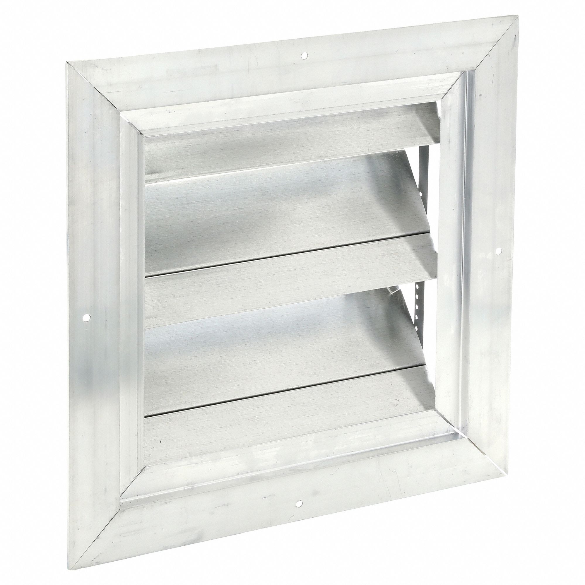 For 10 in Fan, Single Panel, 13.75"H-W 4.5"L Aluminum Backdraft Dampr - 4HX33|4HX33 - Grainger