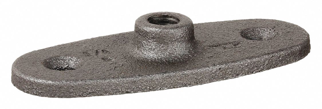 Malleable Iron, For 3/8 in Threaded Rod, Rod Hanger Plate - 4HYK8 ...