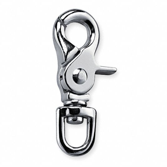 Round Eye Swivel Trigger Snap - Grainger