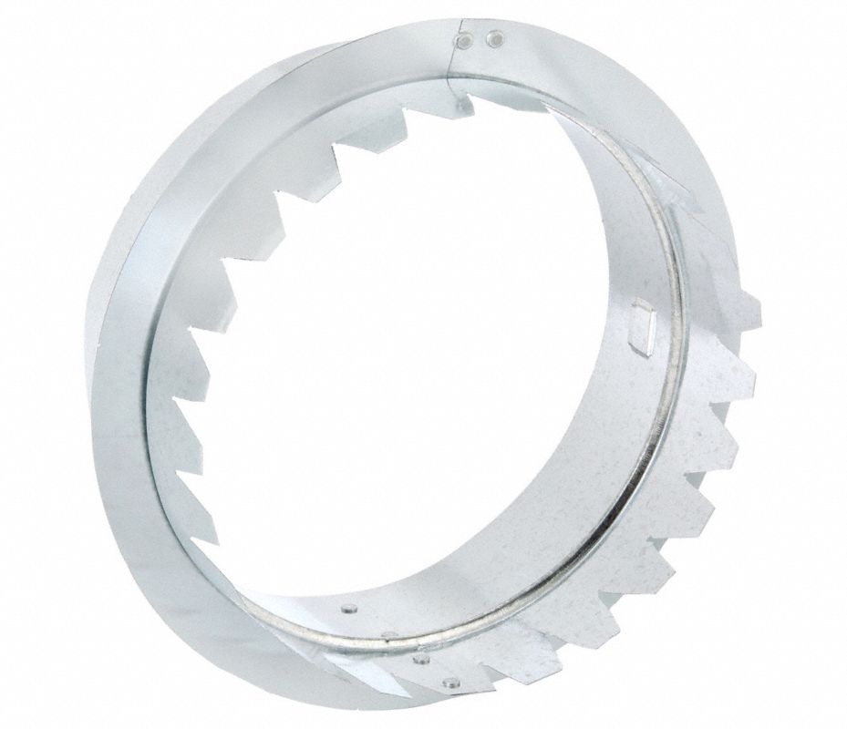 AMERIFLOW Collar a Presión,Tam Ducto 8pulg,Redndo - Accesorios de ...