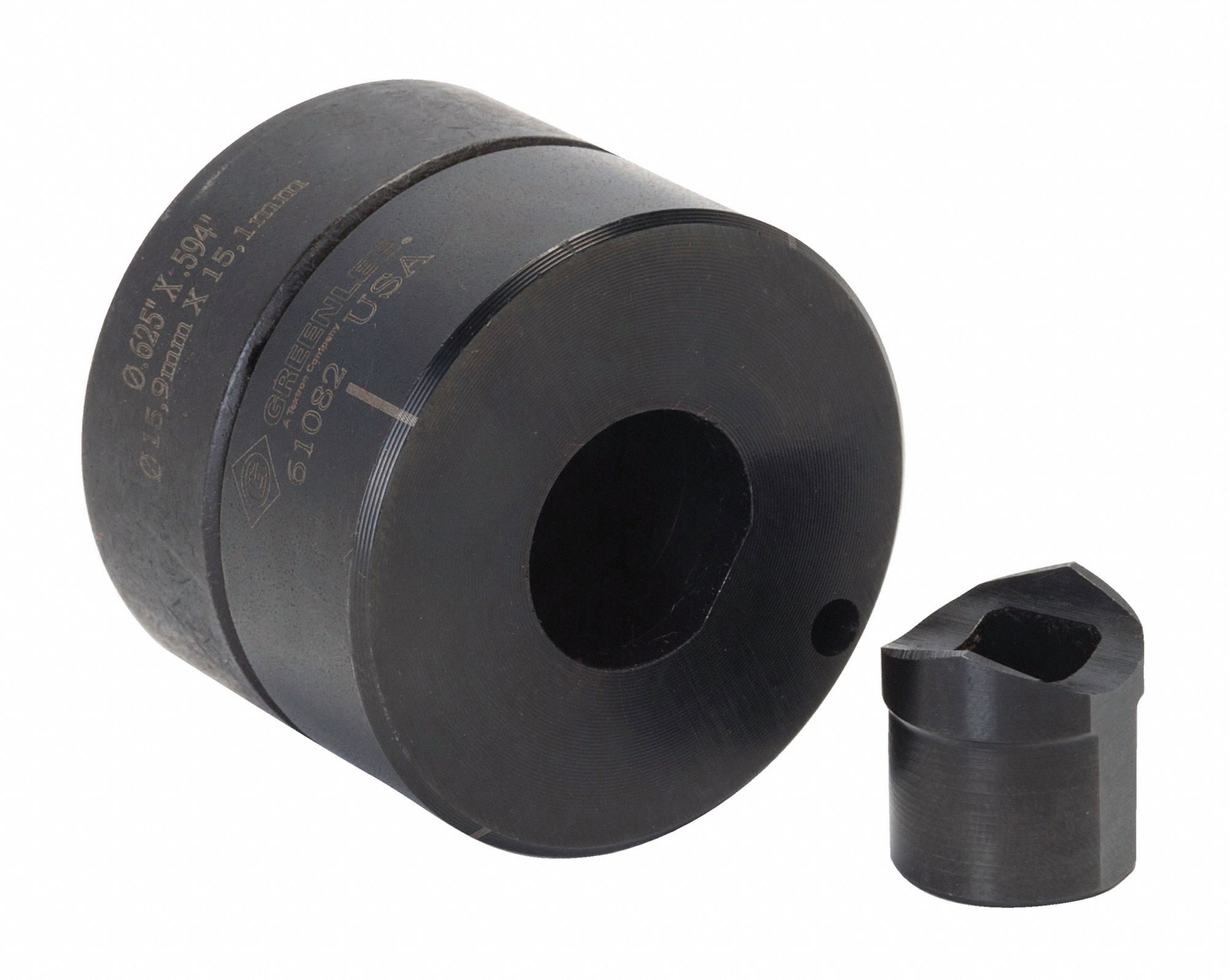 GREENLEE Knockout Punch and Die Kit: 14 ga Sheet Metal Capacity (Steel ...