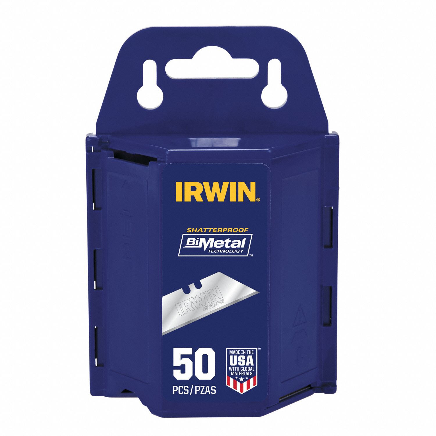 IRWIN, 2 3/8 in Blade Lg, 3/4 in Blade Wd, Utility Blade - 4JA81 ...