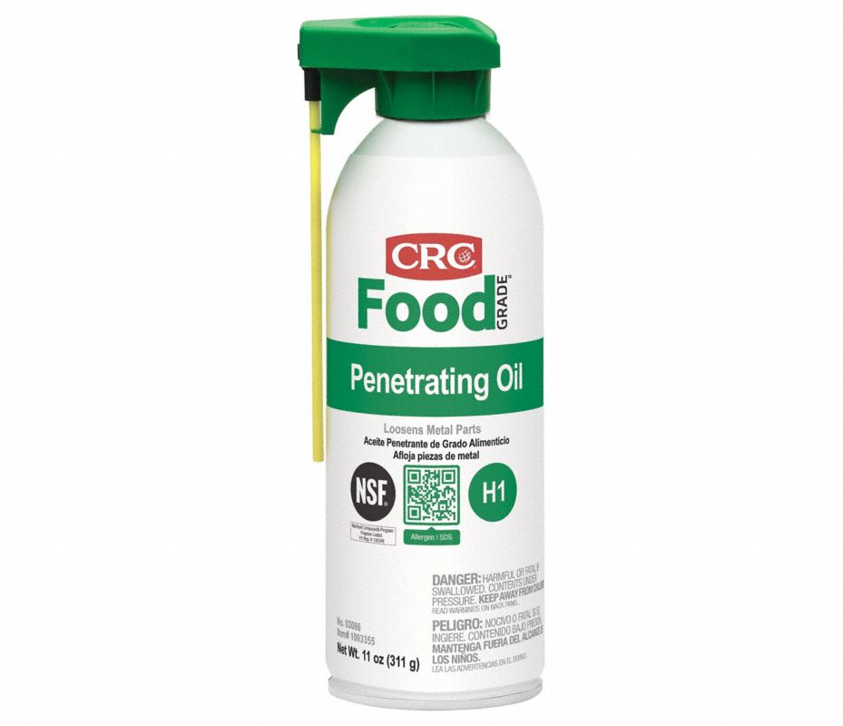 CRC Lubricante Penetrante Lata de Aerosol 11 wt oz. Grado Alimenticio ...