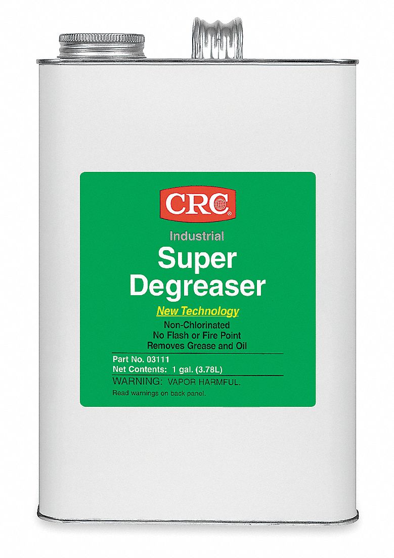 CRC Degreaser, 1 gal. Cleaner Container Size, Non Aerosol Can Cleaner ...