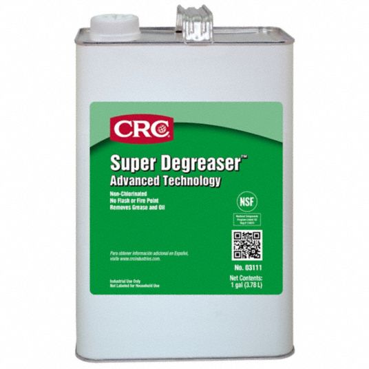 CRC, Solvent Based, Non Aerosol Can, Cleaner/Degreaser - 4JB41|03111 ...