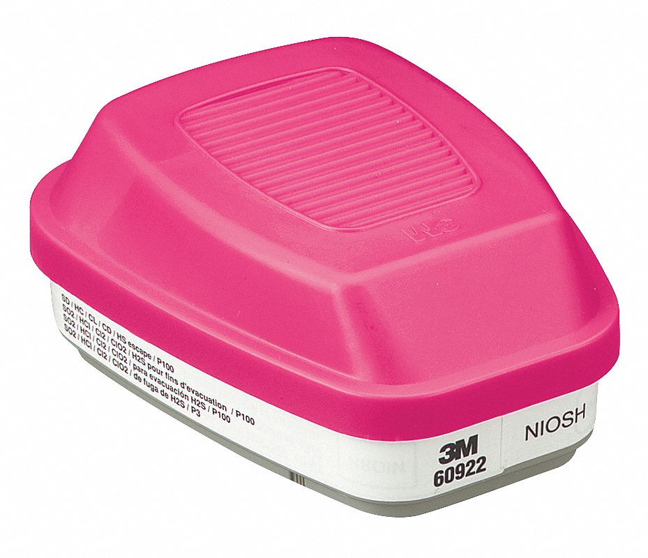 3M Cartucho/Filtro Combinado para Respiradores para Medio Rostro y ...