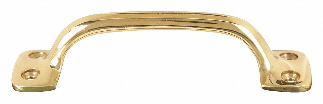 Unthreaded Holes, Brass, Pull Handle - 4JH14|4JH14 - Grainger