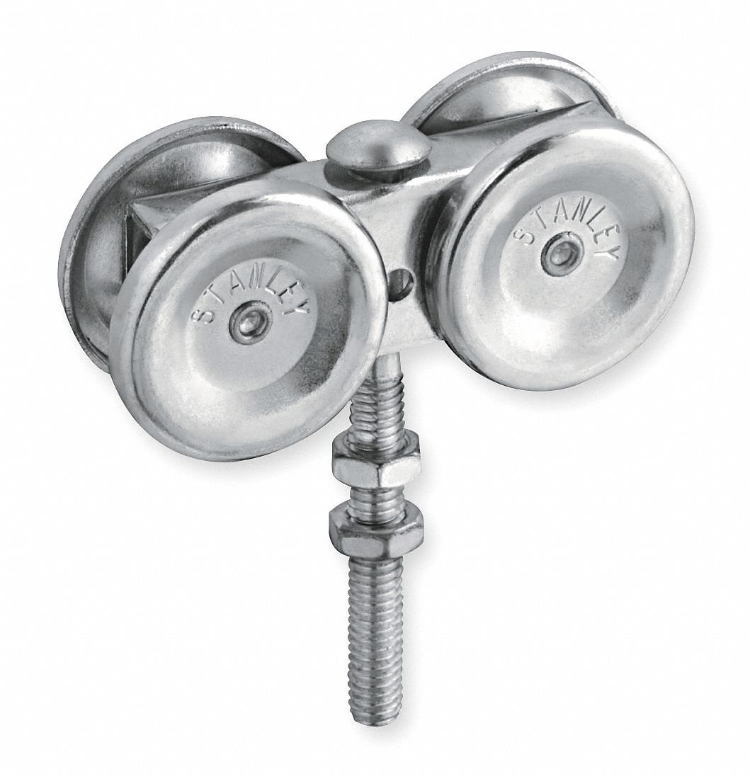 XY Box Track Hanger, US2C-Bright Zinc - Grainger