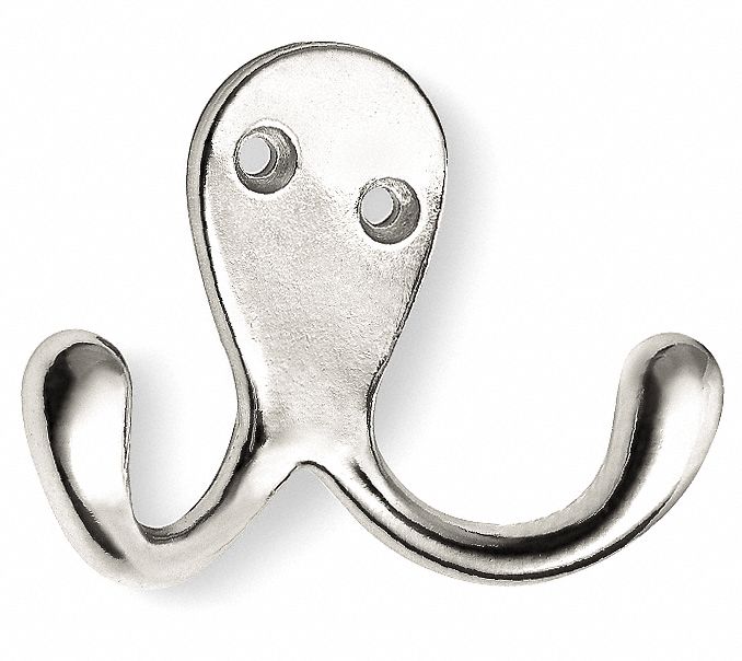 Wardrobe Hook-Chrome - Grainger