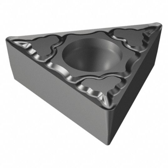 SANDVIK COROMANT, 0.375 in Inscribed Circle, Neutral, Turning Insert ...