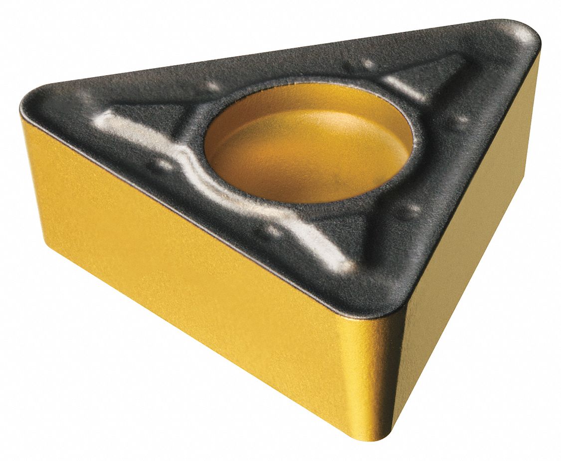 SANDVIK COROMANT, 0.500 in Inscribed Circle, Neutral, Turning Insert ...