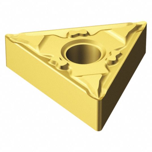 SANDVIK COROMANT, 0.375 in Inscribed Circle, Neutral, Turning Insert ...