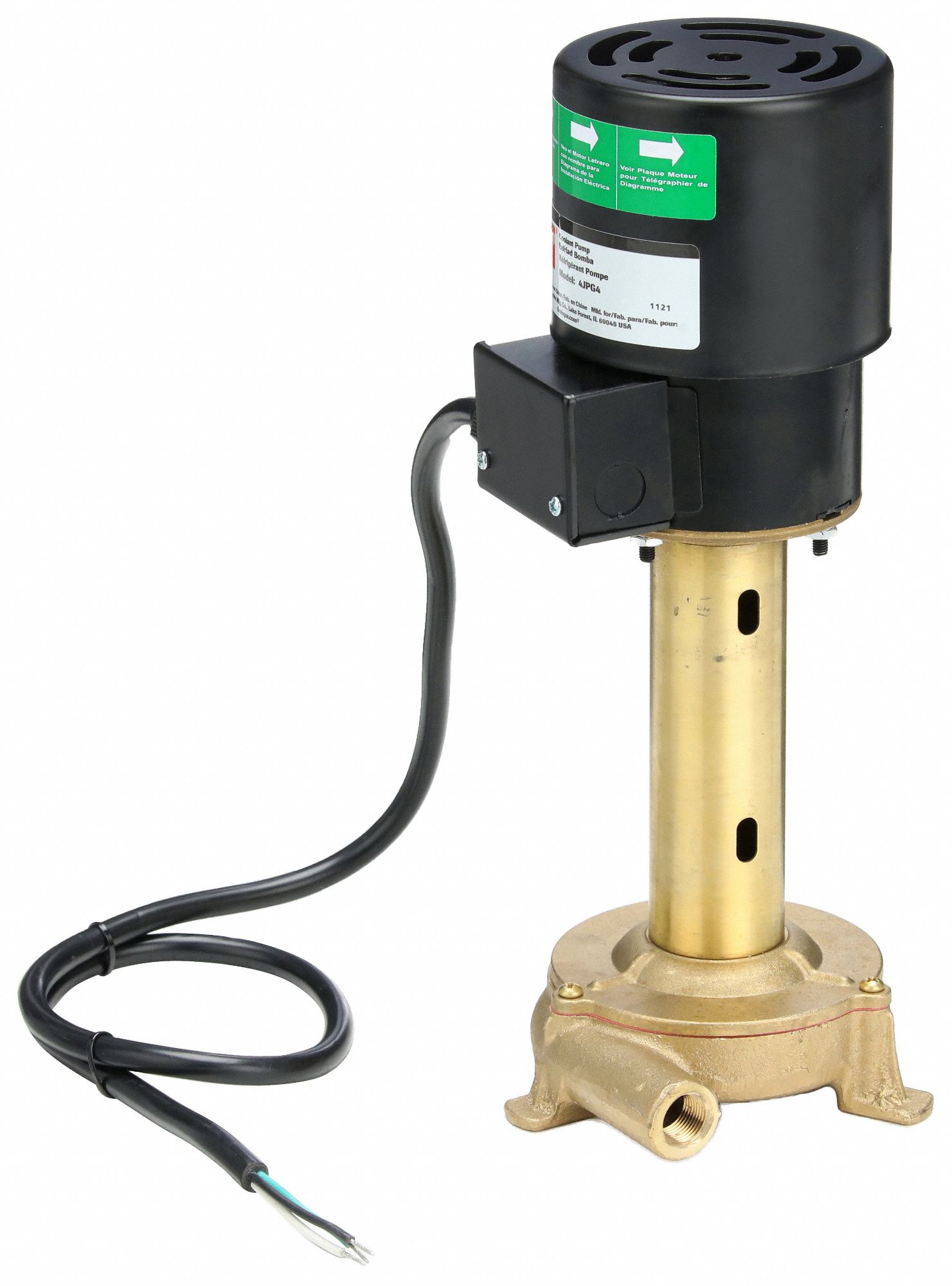 DAYTON, 1/25 hp, 115V AC, Machine Tool Pump - 4JPG4|4JPG4 - Grainger