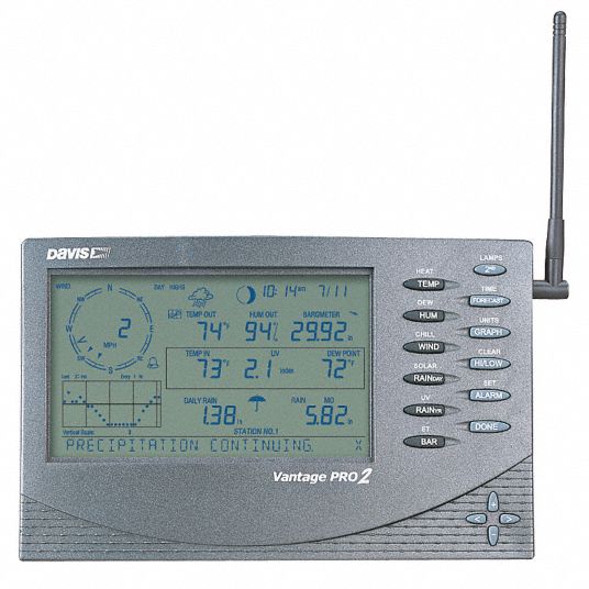 DAVIS INSTRUMENTS, Vantage Pro2, Console Receiver, Wireless Console ...