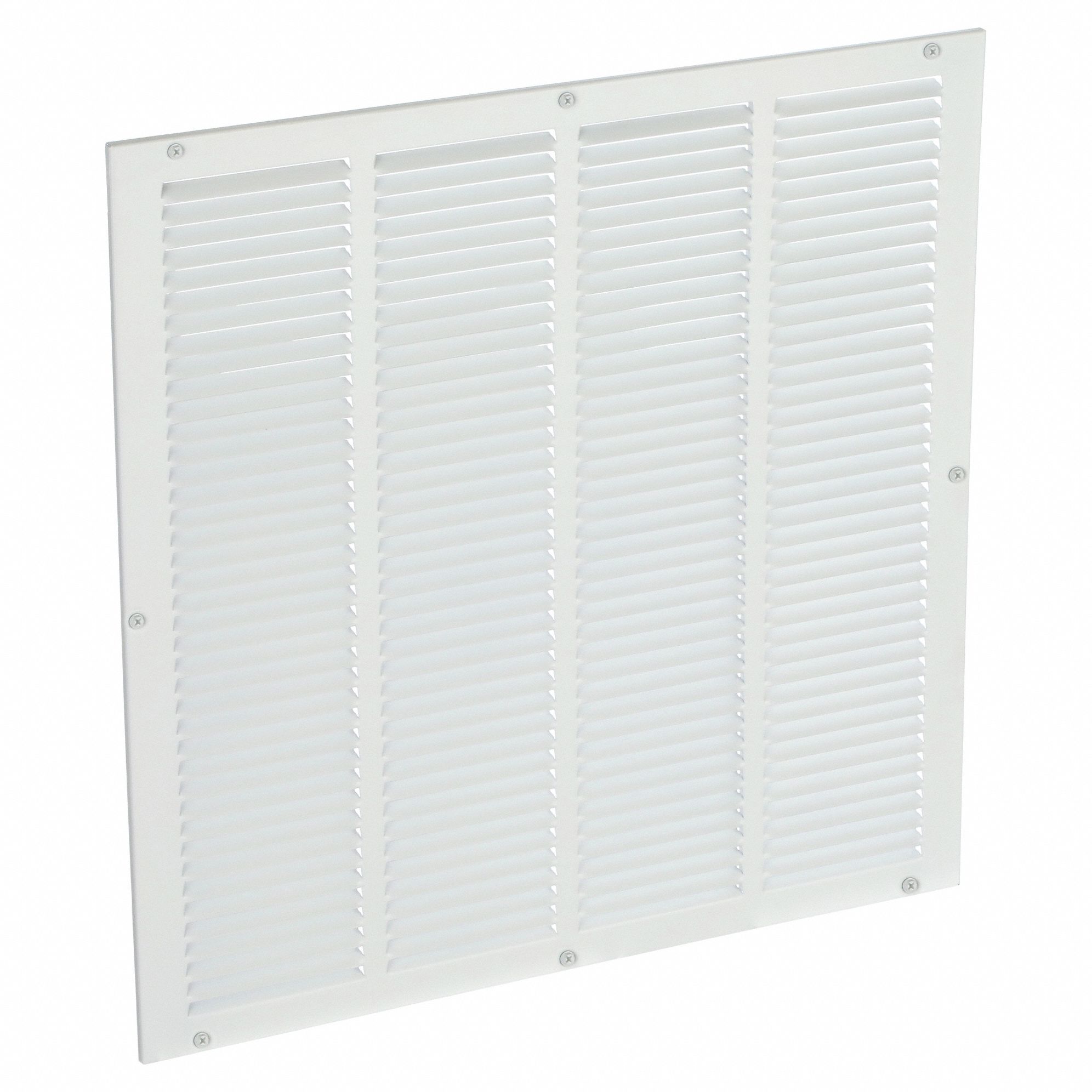 Louvered Grille, White, Return Air Grille - 4MJN8|4MJN8 - Grainger