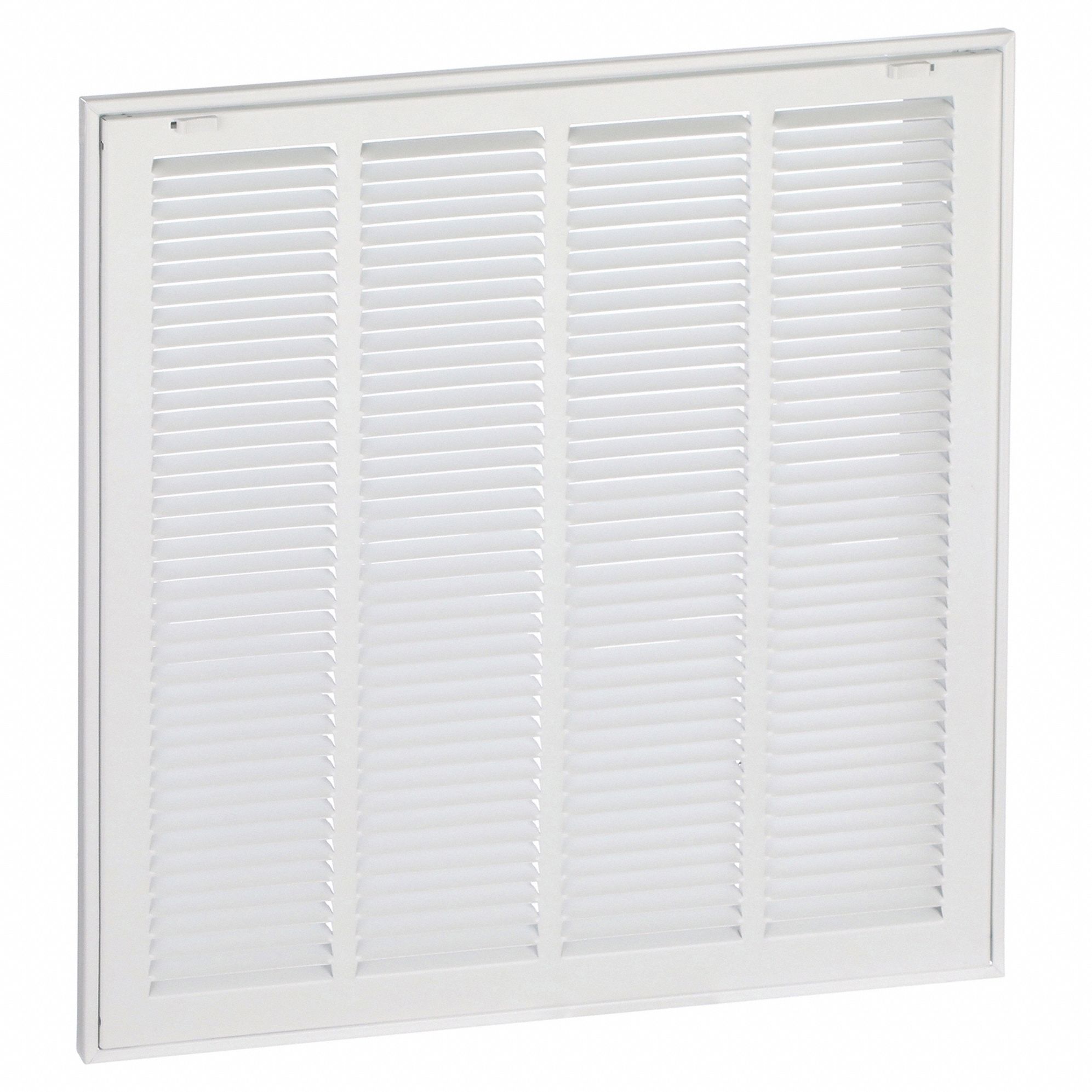 Louvered Grille, White, Filtered Return Air Grille - 4JRT7|4JRT7 - Grainger