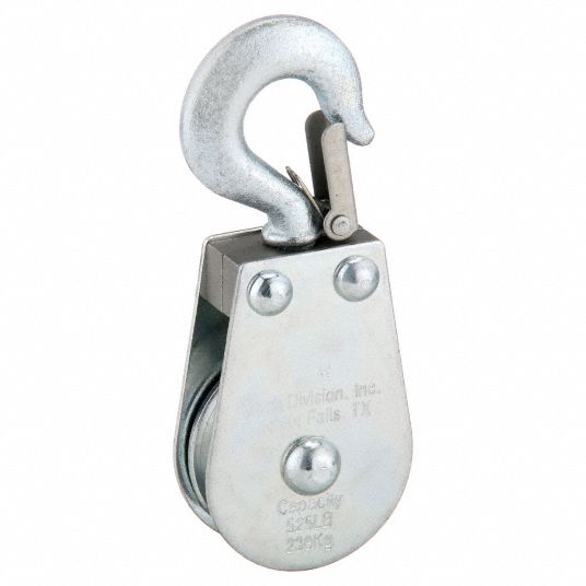 Swivel, Upright Mount, Pulley Block - 4JX67|4JX67 - Grainger