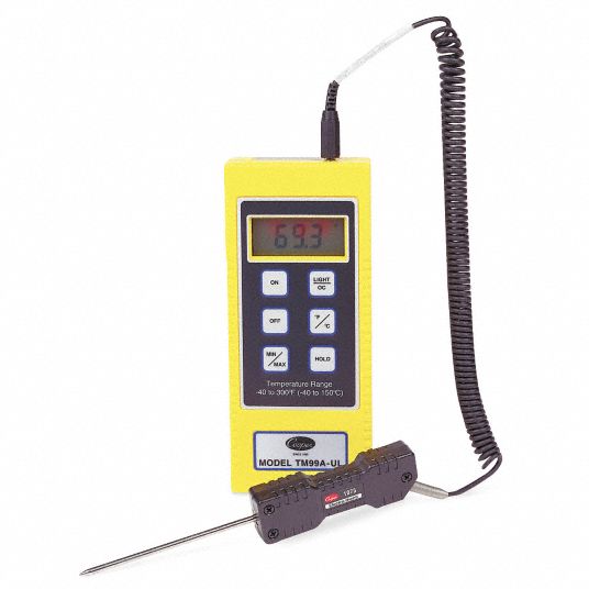COOPER Thermistor Thermometer - 4JZ46|TM99A-UL - Grainger