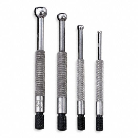 Sm. Hole Gage Set,4pc - Grainger