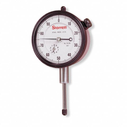 Item Intermediate and Long Range Dial Indicator, Range 1.000 in, Dial ...