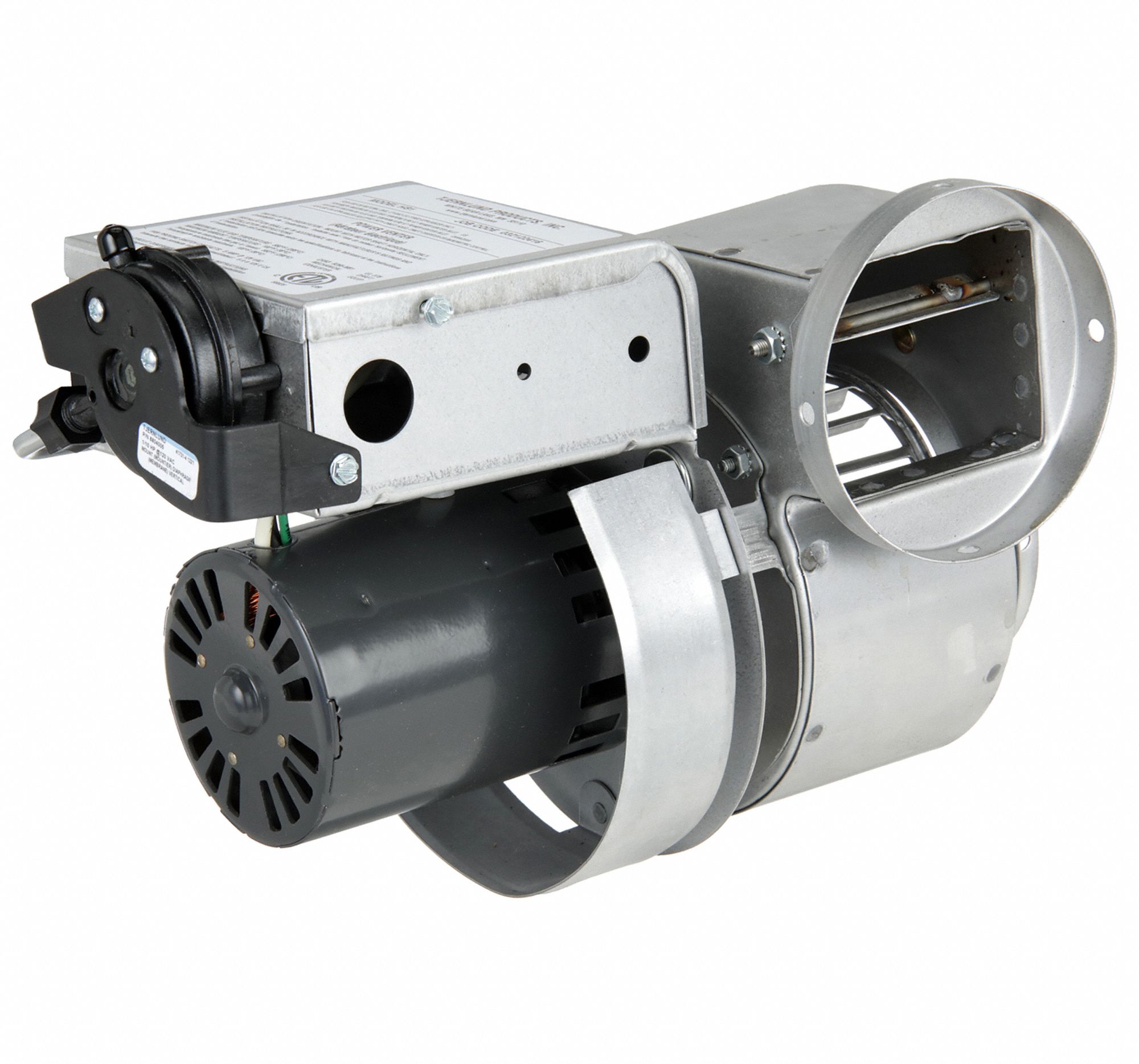 For Boilers/Water Heaters, For 4 in to 6 in Pipe, Induced Draft Blower ...