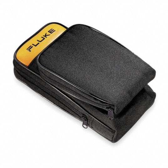 FLUKE, Polyester, Black/Yellow, Carrying Case - 4KD76|Fluke-C125 - Grainger