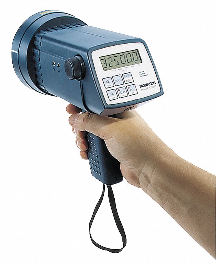 Phase-shifting Stroboscope, Flashes per Minute 30 to 32,500, Accuracy ± ...